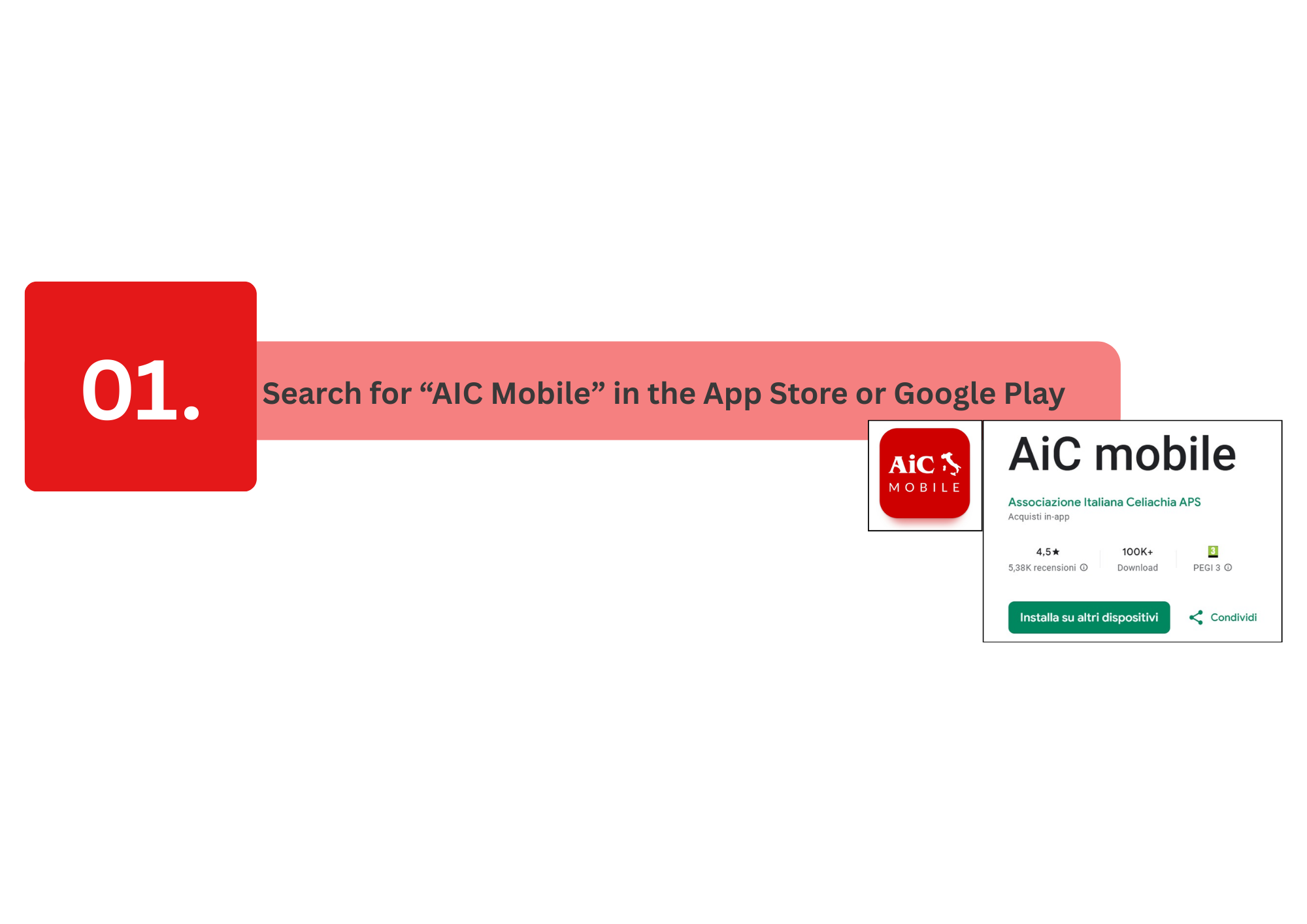 APP AIC WELCOME - AIC - Associazione Italiana Celiachia